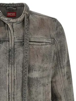 DIESEL® D-vulmar-fsi Cotton And Hemp Denim Jacket