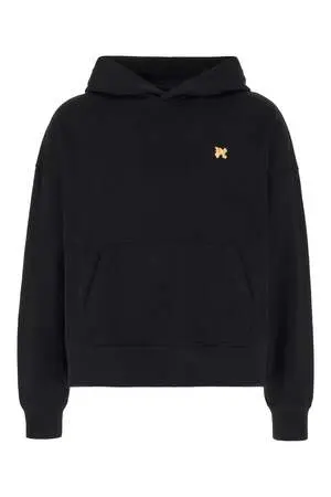 Palm Angels Hooded Sweatshirt With Logo Detail