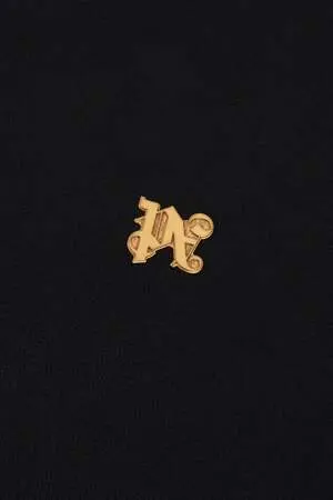 Palm Angels Hooded Sweatshirt With Logo Detail