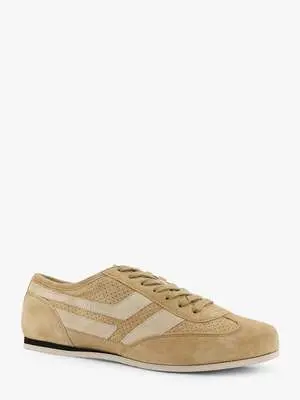 TOM FORD Suede Sneakers With Engraved Logo - Multicolor