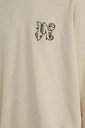 Palm Angels Crewneck Sweatshirt With Logo Detail