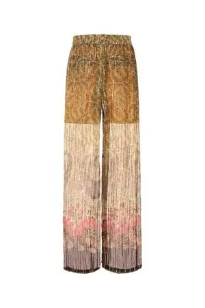 Valentino Garavani Printed Wide-leg Pants - Multicolor