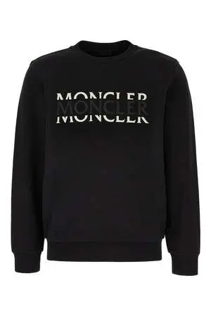 Moncler Crewneck Sweatshirt With Logo Detail