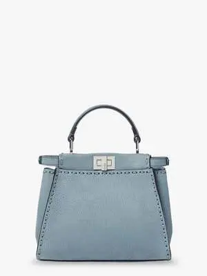 Fendi Peekaboo Mini Leather Crossbody Bag - Multicolor