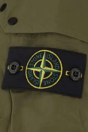 Stone Island Crewneck Sweatshirt With Patch Pocket