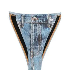 DIESEL® Tie Fastening Bikini Bottoms - Blue