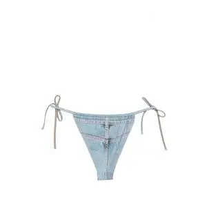 DIESEL® Tie Fastening Bikini Bottoms - Blue
