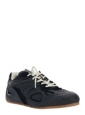 Axel Arigato Leather And Suede Insert Design Sneakers