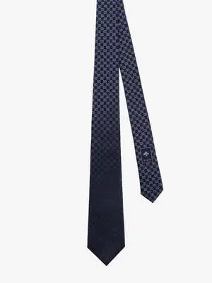 Gucci Silk Gg Motif Neck Tie
