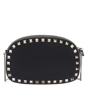 Valentino Garavani Rockstud Pochette With Chain Strap