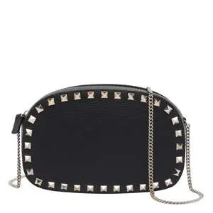 Valentino Garavani Rockstud Pochette With Chain Strap