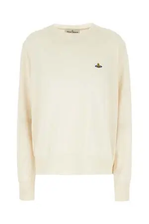 VIVIENNE WESTWOOD Crewneck Sweatshirt With Embroidered Logo