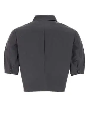 JIL SANDER Poplin Shirt - Gray