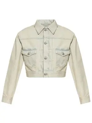 VIVIENNE WESTWOOD Marlene Cropped Denim Jacket - Blue