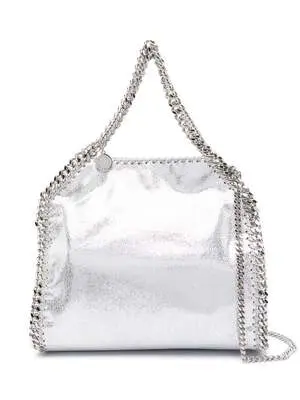 Stella McCartney Falabella Mini Tote With Whipstitch Trim