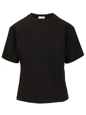 Saint Laurent Oversized Cassandre T-shirt - Black