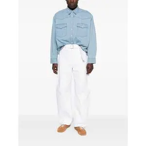 LEMAIRE Belted Cropped Jeans