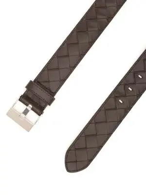 Bottega Veneta Intrecciato Leather Belt