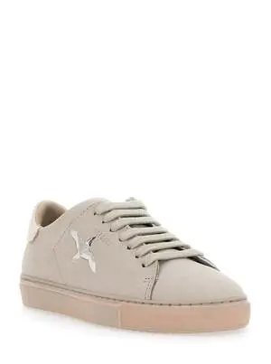 Axel Arigato Clean 90 Embroidered Leather Low Top Sneakers - Multicolor