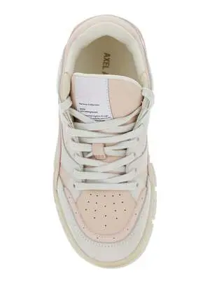 Axel Arigato Low Top Leather Sneakers With Logo Detail - Multicolor