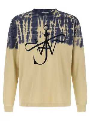 JW Anderson J.w.anderson 'ribbon Anchor' Tie-dye T-shirt - Multicolor