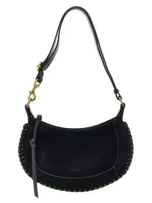 Isabel Marant Étoile Suede Oskan Shoulder Bag - Black