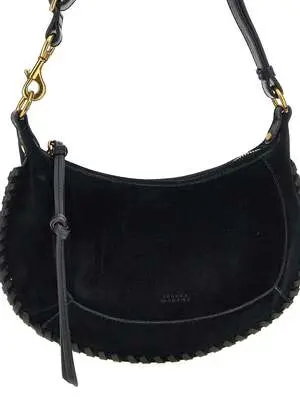 Isabel Marant Étoile Suede Oskan Shoulder Bag - Black