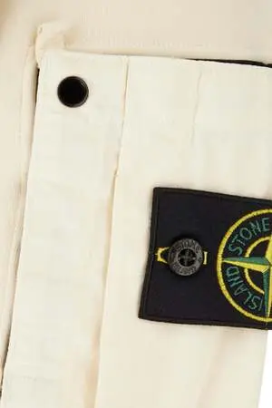 Stone Island Crewneck Sweatshirt With Pocket Detail - Multicolor