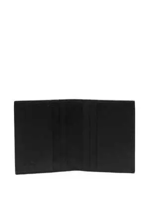 FERRAGAMO Blue Cardholder With Gancini Metal Logo On The Front In Leather For - Multicolor