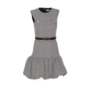 Self-portrait Checked Cocktail Dresses
