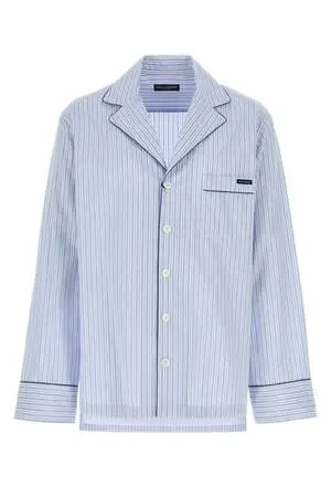 Dolce & Gabbana Embroidered Poplin Shirt - Multicolor