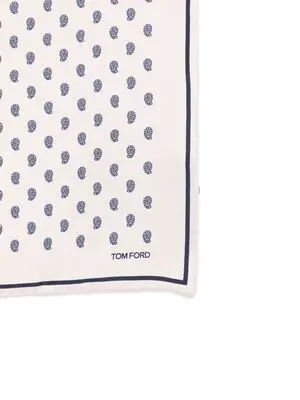 TOM FORD Silk Pocket Square - Multicolor
