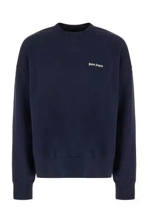 Palm Angels Embroidered Logo Crewneck Sweatshirt