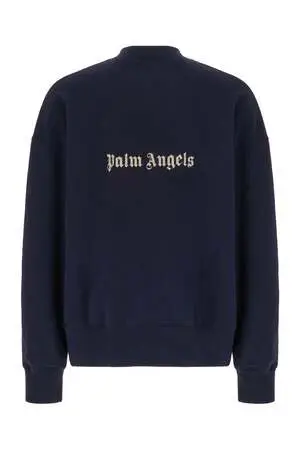Palm Angels Embroidered Logo Crewneck Sweatshirt