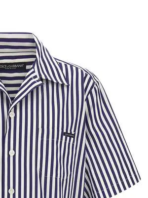 Dolce & Gabbana Striped Shirt - Blue