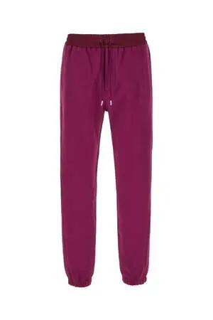 Saint Laurent Jogger Trousers With Drawstring - Multicolor