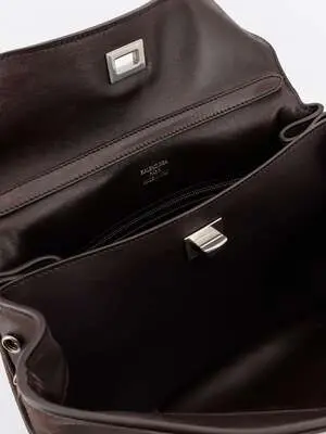 Balenciaga Rodeo S Leather Crossbody Bag - Multicolor