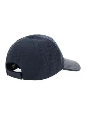 Fendi Ff Fabric Baseball Cap