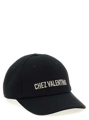 Valentino Garavani Chez Baseball Cap - Black