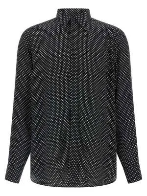 TOM FORD Tom Ford Men Polka Dot Shirt Multicolor