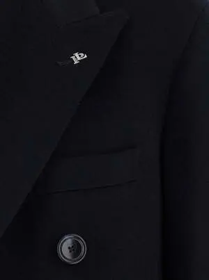 Tagliatore Londra" Double-breasted Wool Coat - Multicolor