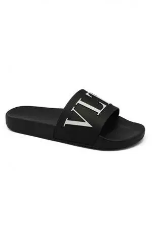 Valentino Garavani Vltn Flip Flops - Black