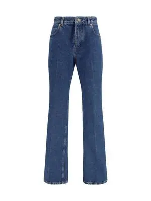 Balmain Straight-leg Jeans - Blue
