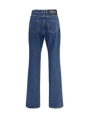 Balmain Straight-leg Jeans - Blue