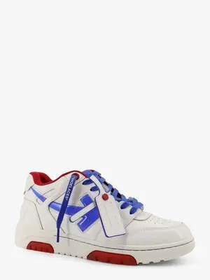 Off-White Out Of Office" Bubble Arrow Leather Sneakers