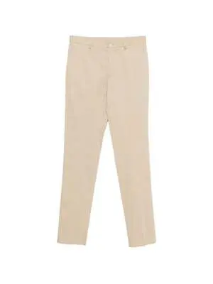 Etro Roma Cotton Straight-leg Trousers - Multicolor