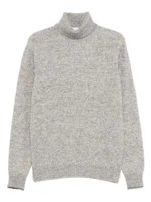 Brunello Cucinelli Alpaca High-collar Long-sleeve Sweater