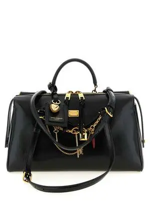Dolce & Gabbana Vittoria' Medium Handbag - Black