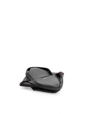 Loewe Mini Puzzle Fold Tote - Black