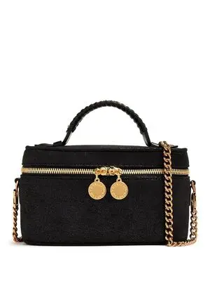 Stella McCartney Falabella Cosmetic Case With Gold Tone Chain